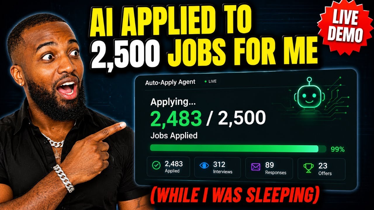 This AI Applies to 2,500 Jobs While You Sleep!  (Full Demo)