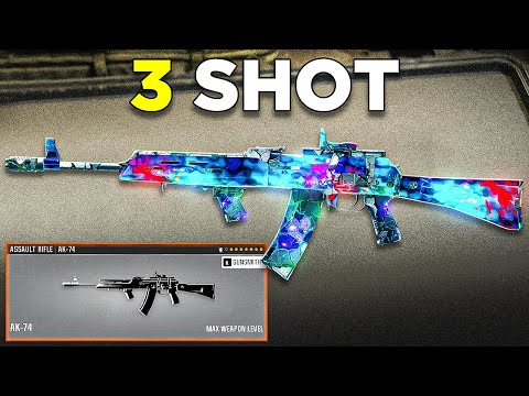 NEW *MAX DAMAGE* AK74 LOADOUT is TAKING OVER BO6! π (best AK74 Class Setup) Black Ops 6 / Warzone