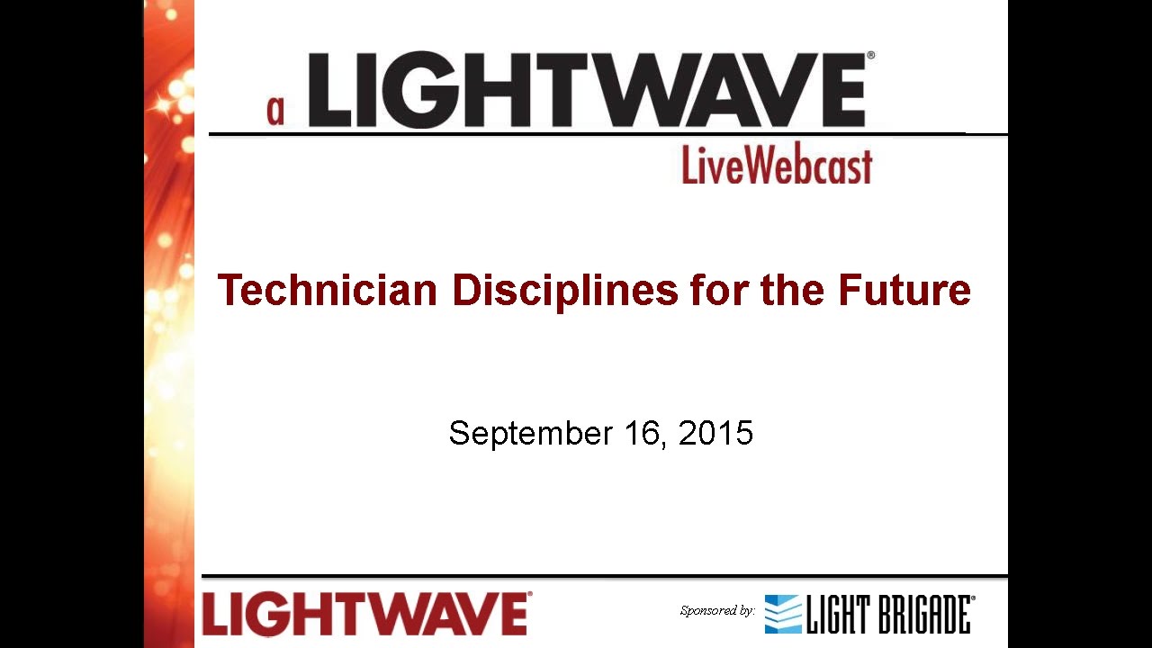 Technician Disciplines for the Future