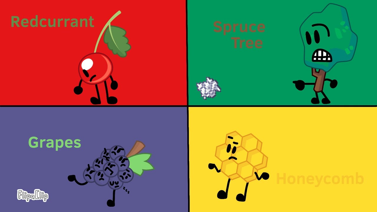 BFDI: Mini Madness Intro (With BFDI Mini Resort Characters)