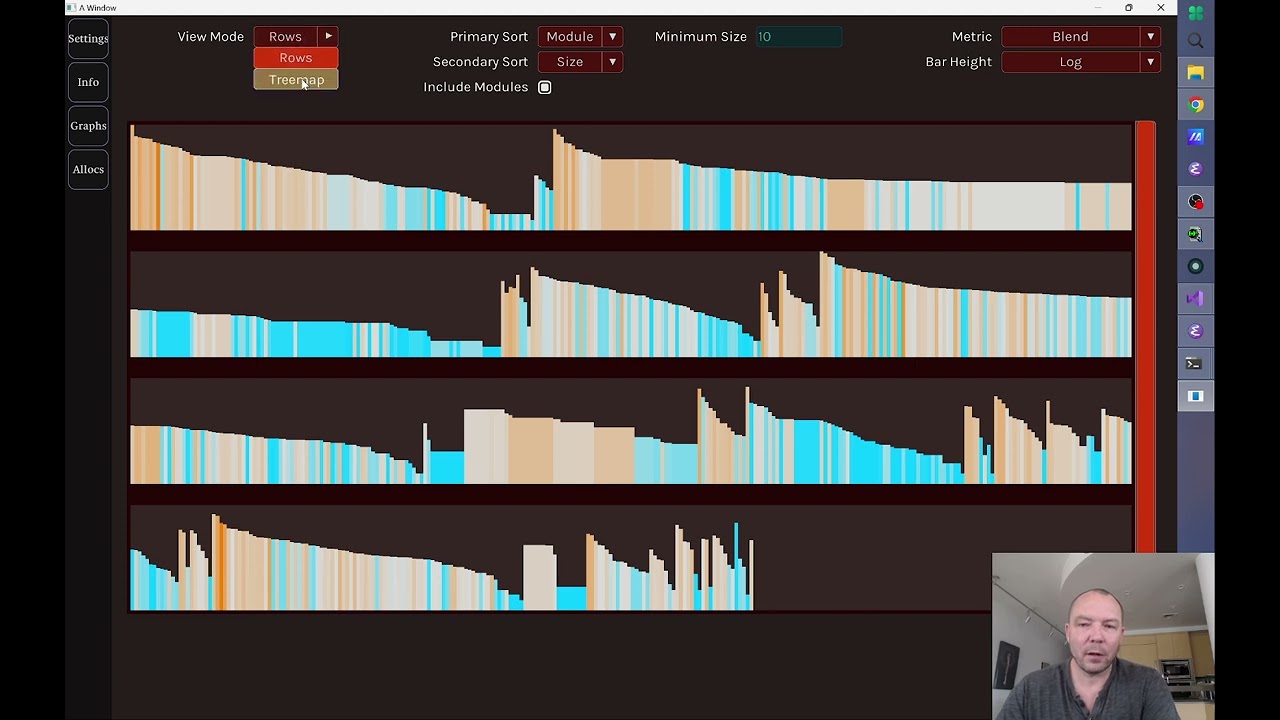 Treemap Viewer, part 5 (short stream)