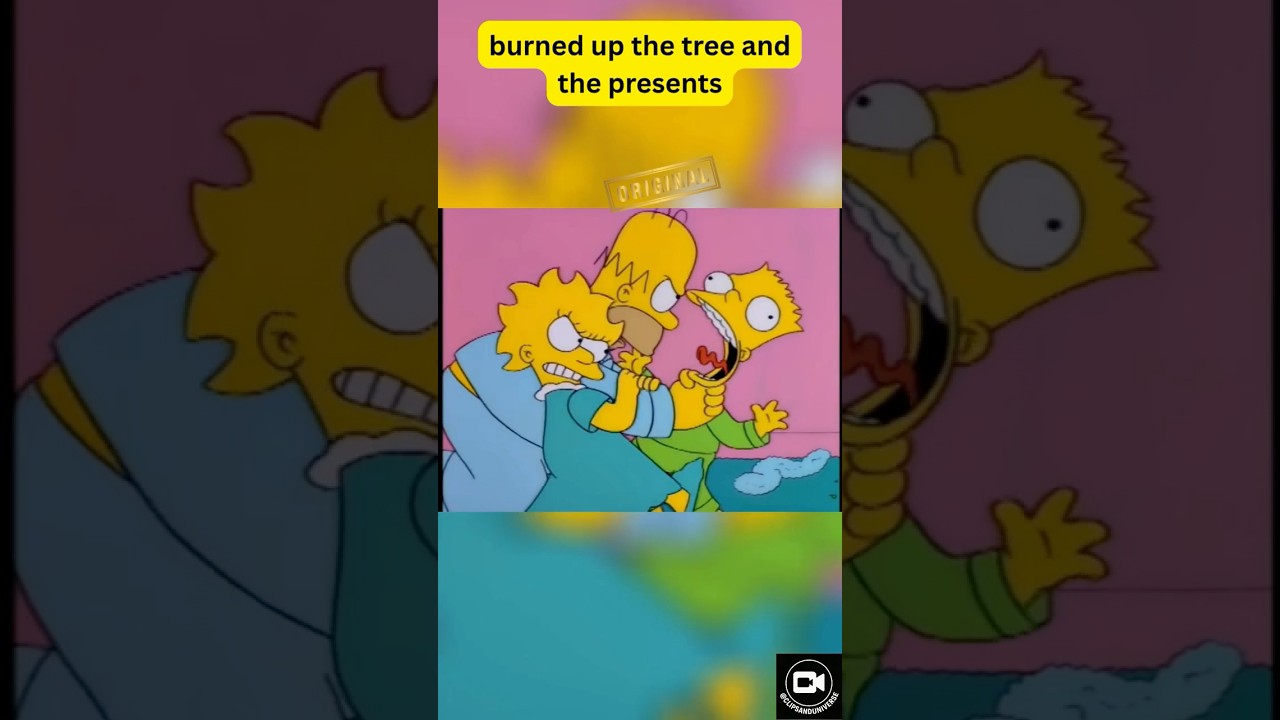 Homer and Lisa Try to Strangle Bart