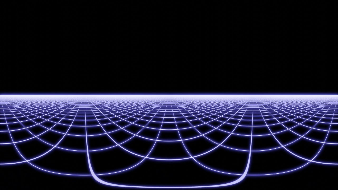 Glowing Grid Panoramic