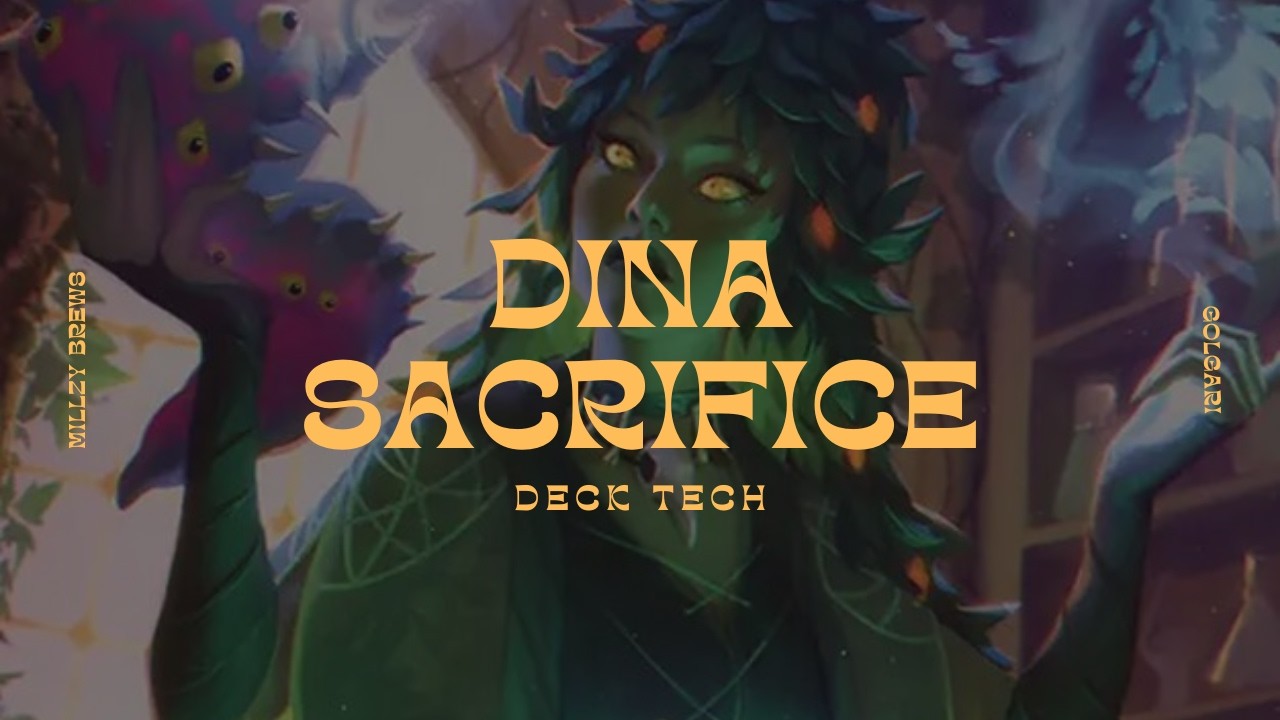 Dina, Essence Brewer | Sacrifice | Commander EDH Deck Tech and Playtest