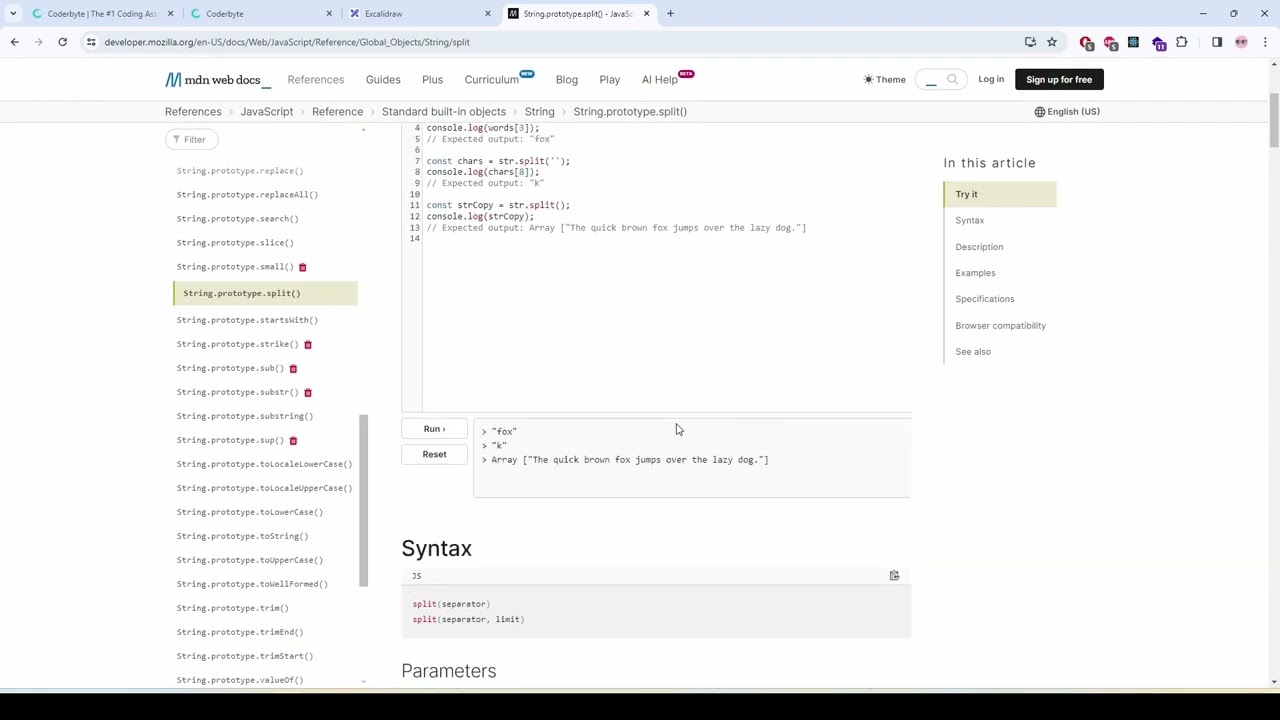 Coderbyte | Word Count| Easy | Solution with JavaScript