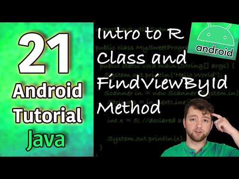 Learn Android App Development Tutorial 21 Intro to R Class and FindViewById Method | Java - Mind ...