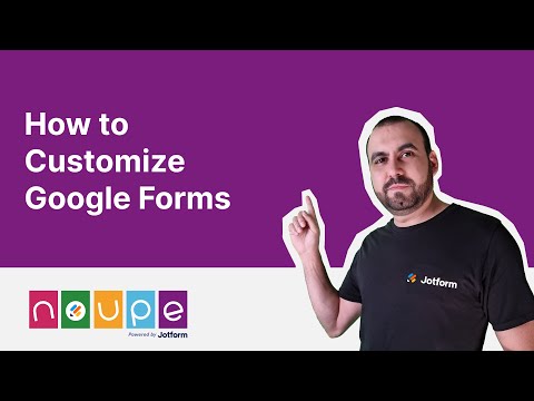 How to customize Google Forms in 2025 | The Jotform Blog