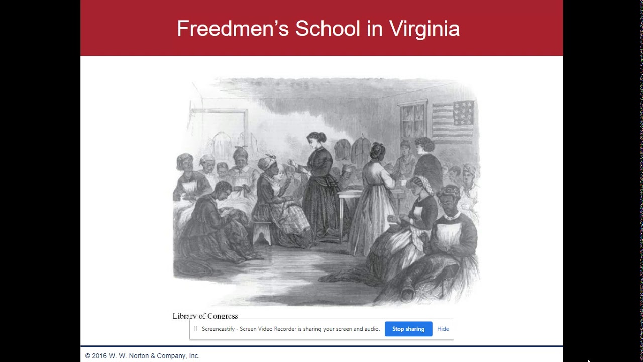 The Era Of Reconstruction Challenges And Changes From 1865 To 1877