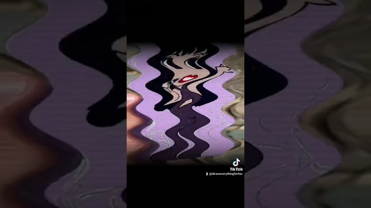 Selena Quintanilla Cartoon Painting #fyp #selenaquintanilla #painting