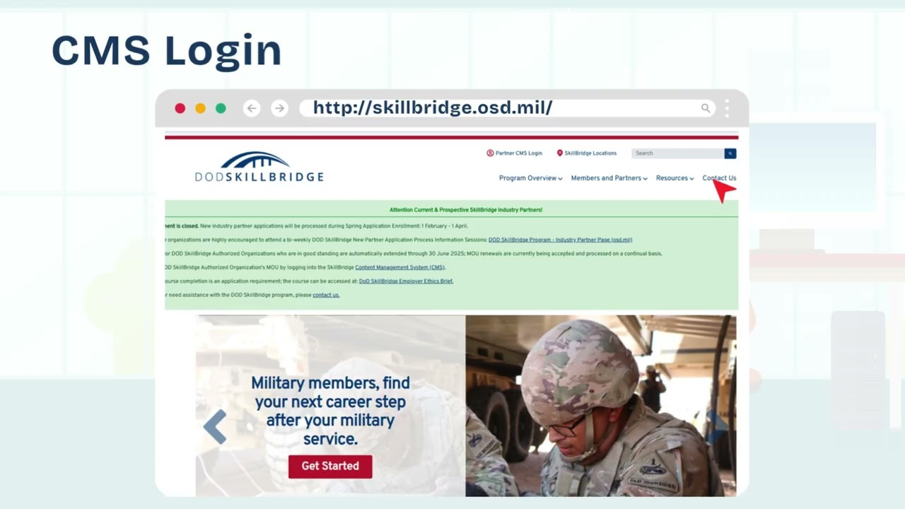 SkillBridge CMS Quick Start Guide