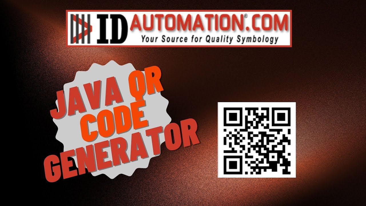 IDAutomation Java 2D QR Code Barcode Generator