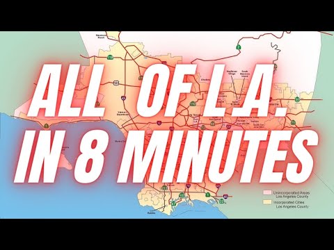 We Went to All 88 Cities of L.A. In 8 Minutes