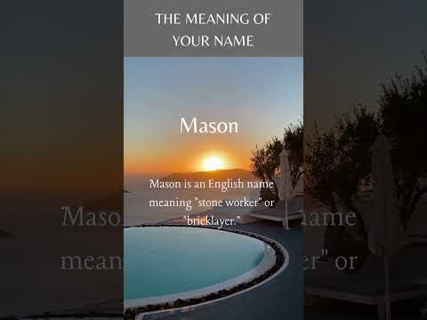 What’s Your Name’s Story? Discover the Meaning! #mason, #david, #luke, #matthew, #julian