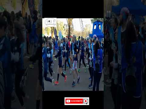 ¡Así se vive la emoción en la salida de la carrera! Rotary Banfield Este 2025