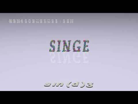 singe - pronunciation + Examples in sentences and phrases