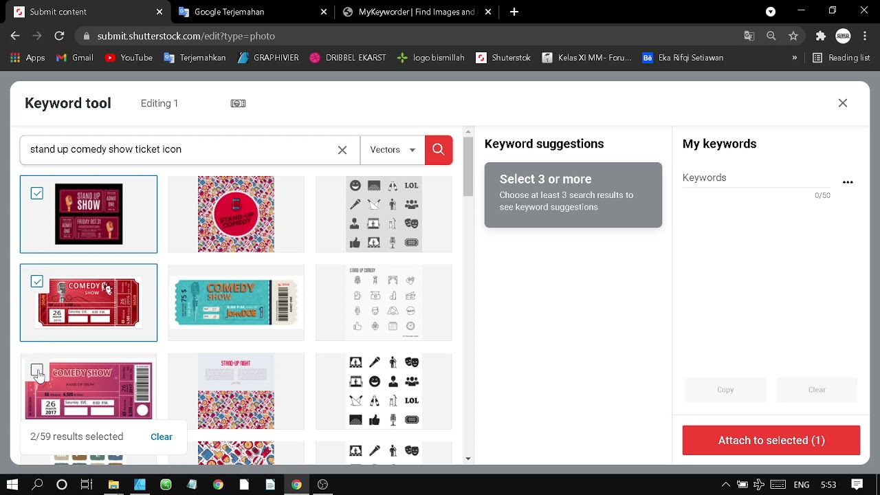 Cara Upload Vektor di Shutterstock terbaru 2021