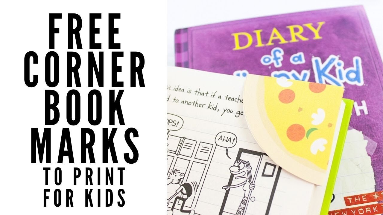 Free Printable Corner Bookmarks