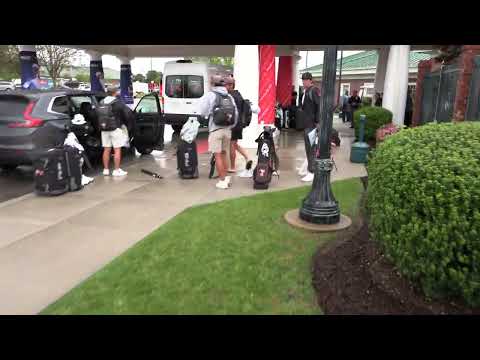 Professional Golfers Arrive In Augusta Regional Airport For The Masters Tournament