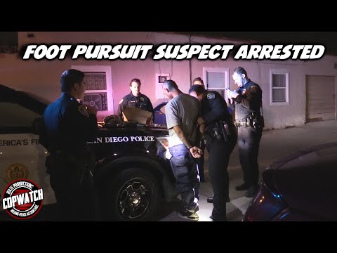 Foot Pursuit Warrant Suspect Arrested & Treated By Medics for Swallowing Bag of Xanax | Copwatch ...