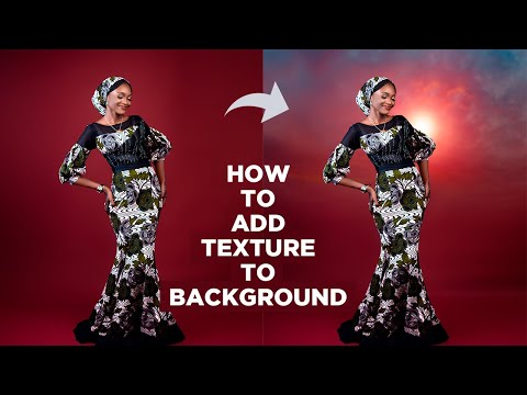 How To Add Texture To Background In Photoshop