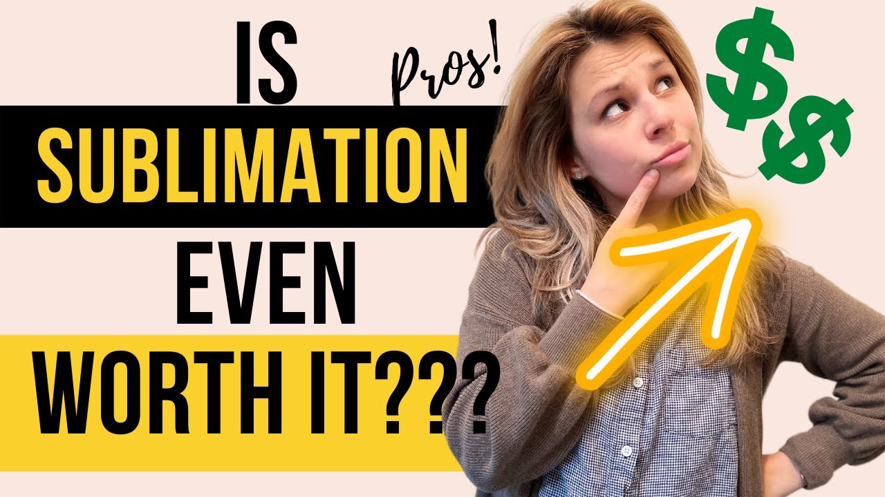 just QUIT Sublimation before it’s too late? 