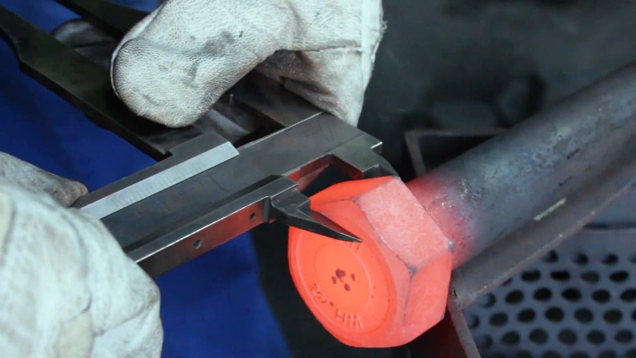 The most modern bolt production line  how thread rolling machine works