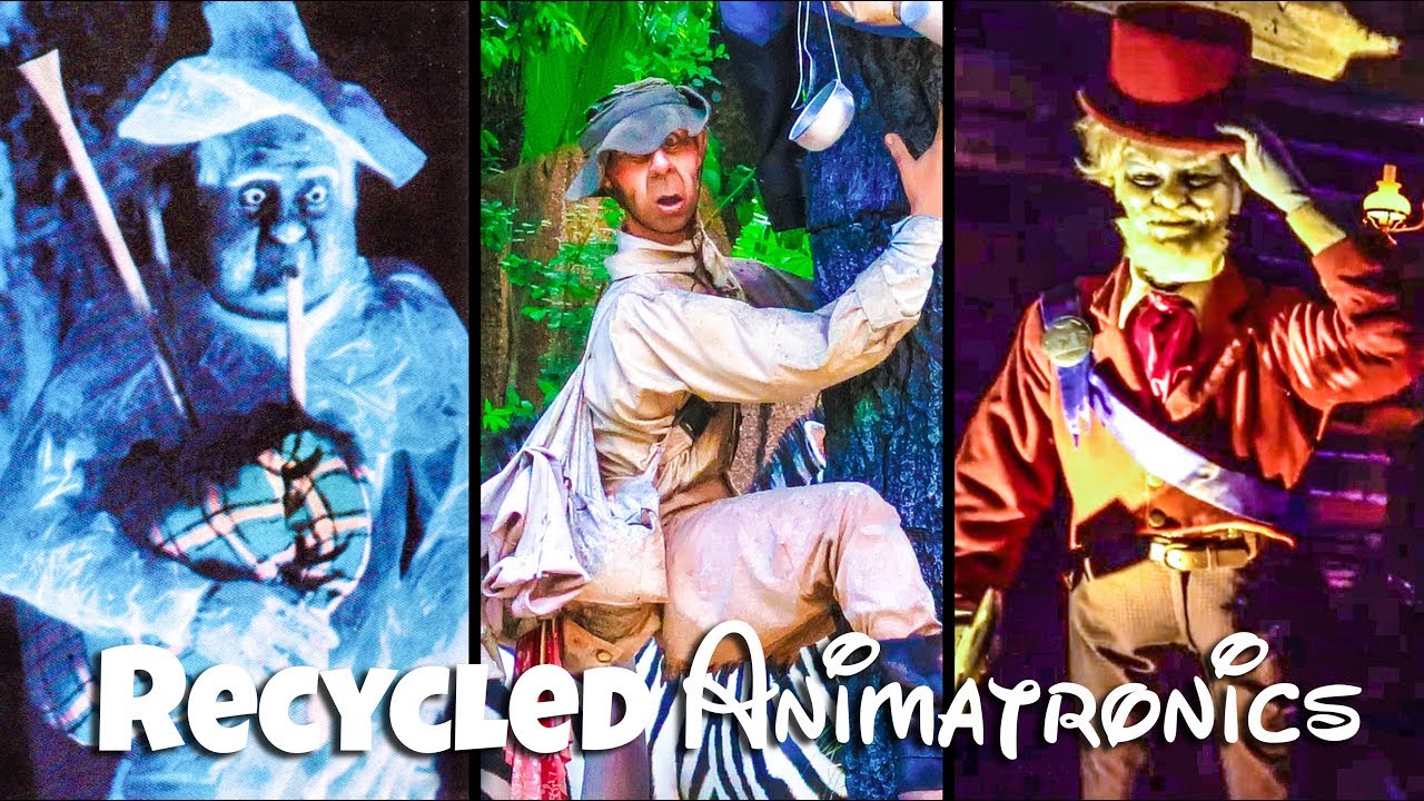 MyDisneyFix | Top 10 Recycled Disney Animatronics Pt 2 | TPMVids