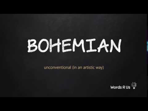 How to Pronounce BOHEMIAN in American English