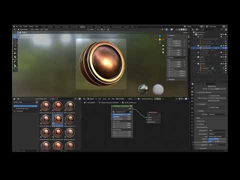 Brushed metal PBR textures