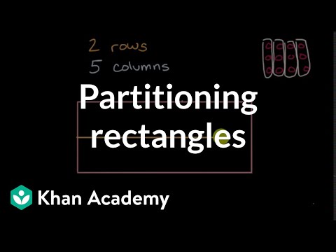 Partitioning rectangles (video) | Geometry | Khan Academy