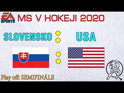 Slovensko - Usa | MS v hokeji 2020 | SEMIFINÁLE