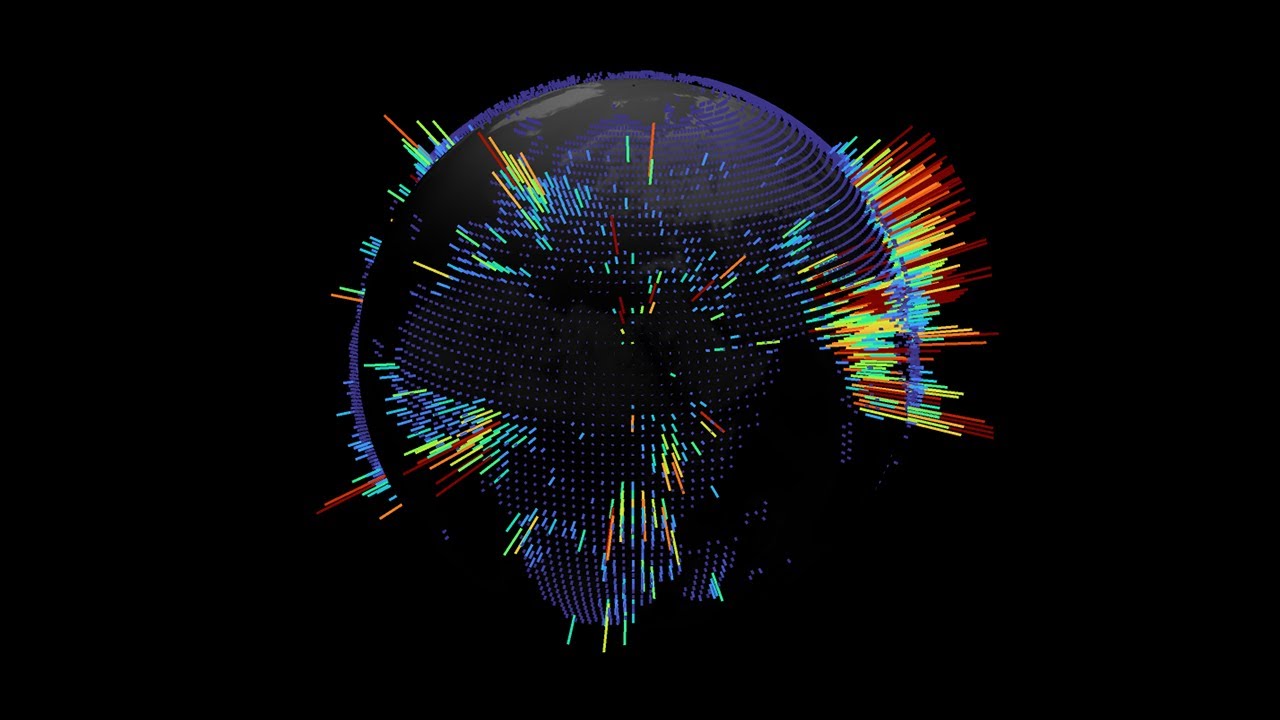 3D Globe of 2030 World Population Using Python & Plotly | #30DayMapChallenge (17/30)
