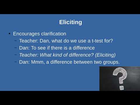 Probing Strategies VIDEO | educational research techniques