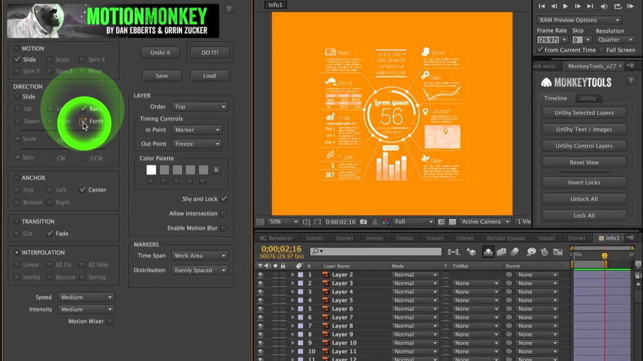 MotionMonkey: 45 Sec Tutorial