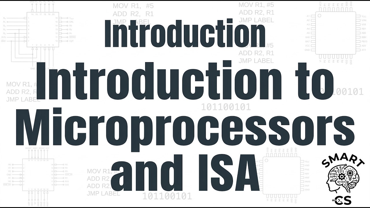 Introduction to Microprocessors and ISA