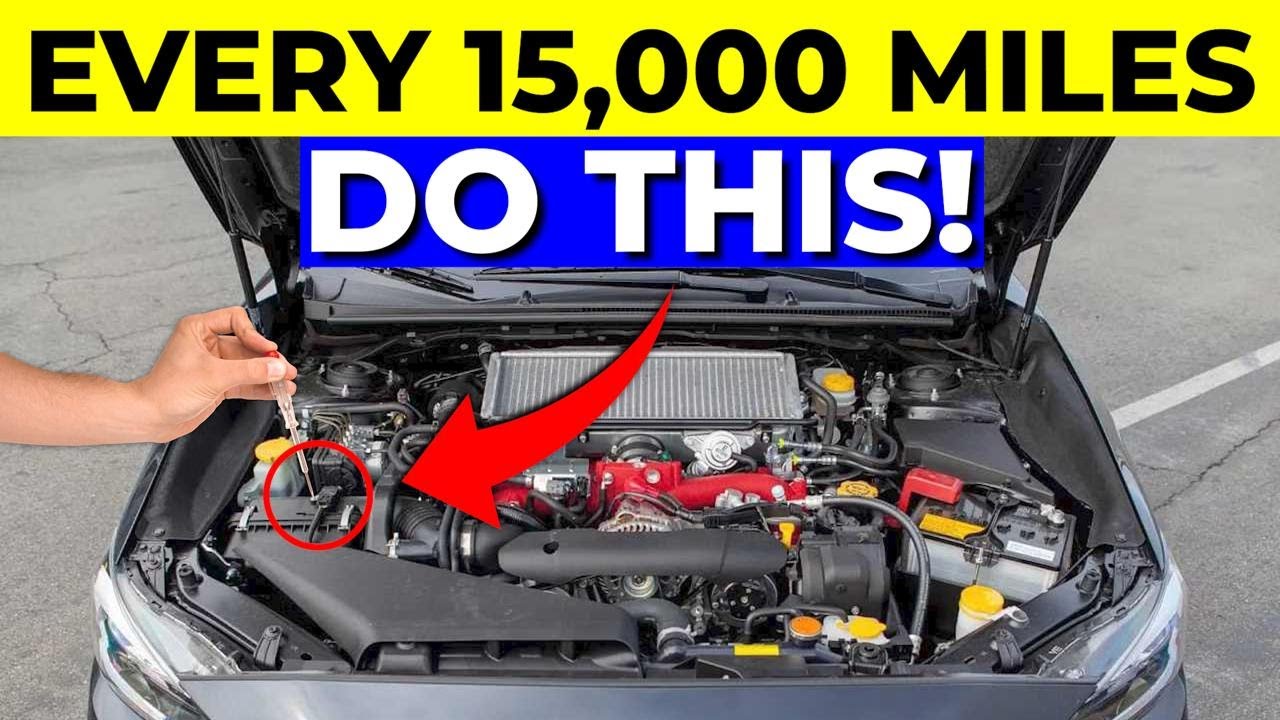 Doing This Will Make Your Subaru Engine Run Like New