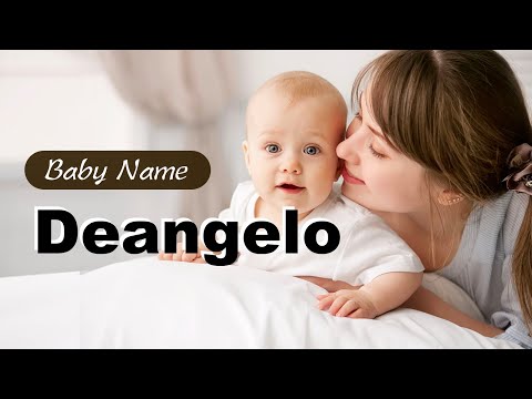 Deangelo - Boy Baby Name Meaning, Origin and Popularity