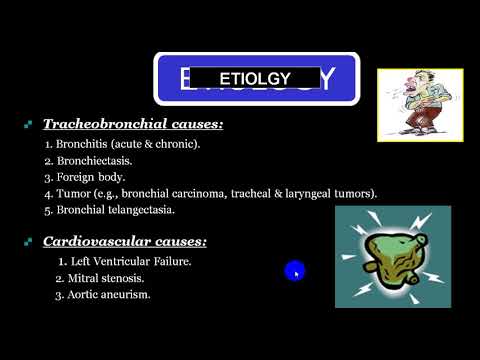 HEMOPTYSIS 4TH YR