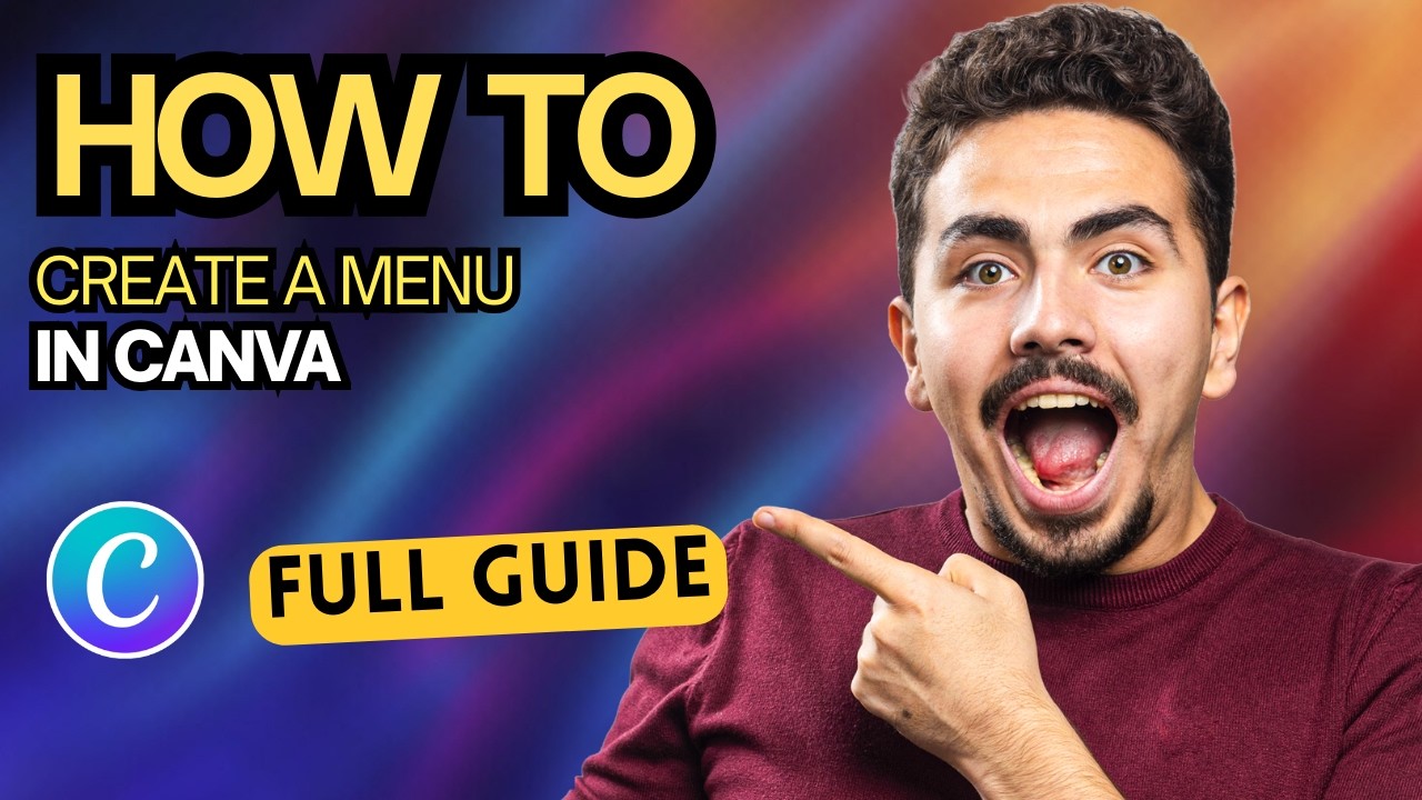 How to Create a Menu in Canva [2026 Full Guide]