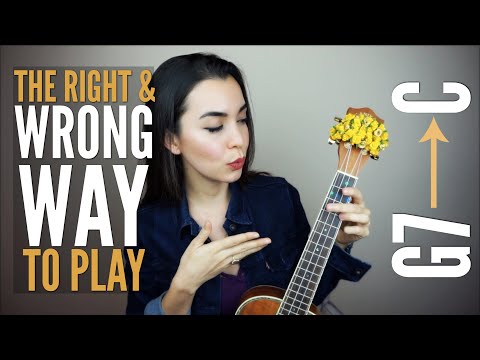 How to Switch from G7 to C Chords | Ukulele School