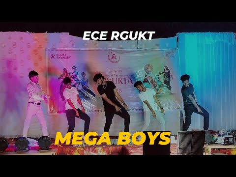 Mega boys Performance🔥|RGUKT RK VALLEY|AVYUKTHA 2k25|Manu vlogs|