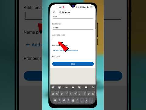 LinkedIn Profile Additional Name Kaise Lagaye 😎 How To Add Additional Name On LinkedIn #shorts