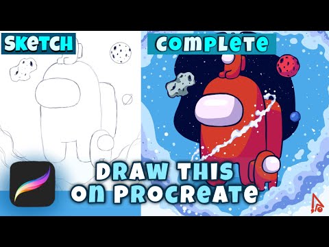 Illustrations for Beginners on iPad | PROCREATE Tutorial (EASY)