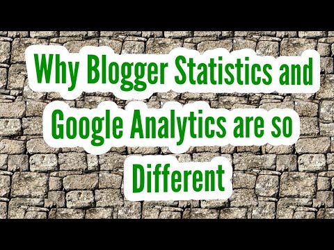 Why Blogger Statistics and Google Analytics are so Different