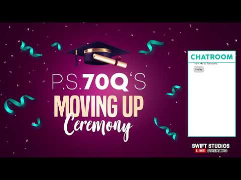 PS 70 Q'S Moving up Ceremony (Pre-K)