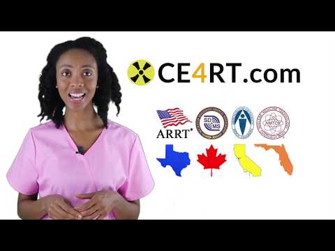 CE4RT CE Credits for ARRT® certification and registration for X-Ray Techs