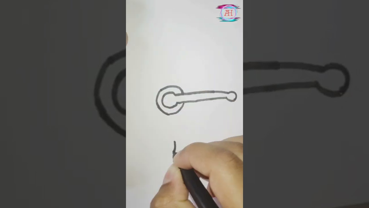 #shorts /Door handle drawing