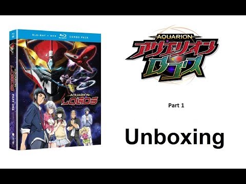 Unboxing: Aquarion Logos - Part 1 (Blu-Ray / DVD Combo Pack) [HD]