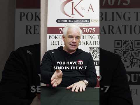 Why Do You Need An ITIN For Poker Tax? | #pokernews #PokerCPAs