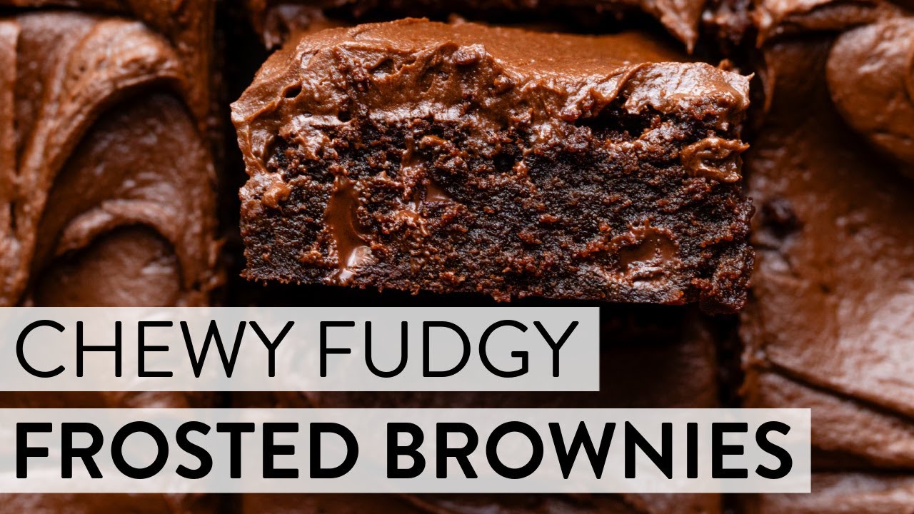 Chewy Fudgy Frosted Brownies | Sally's Baking